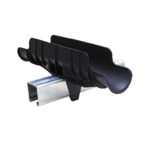 2.25 inch SNAP-A-SADDLE PRO Black | Insulation Saddles | DSA